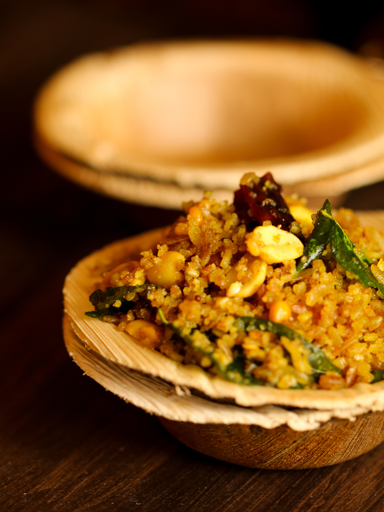 Puli Aval / Red poha upma - Veenas Vegnation